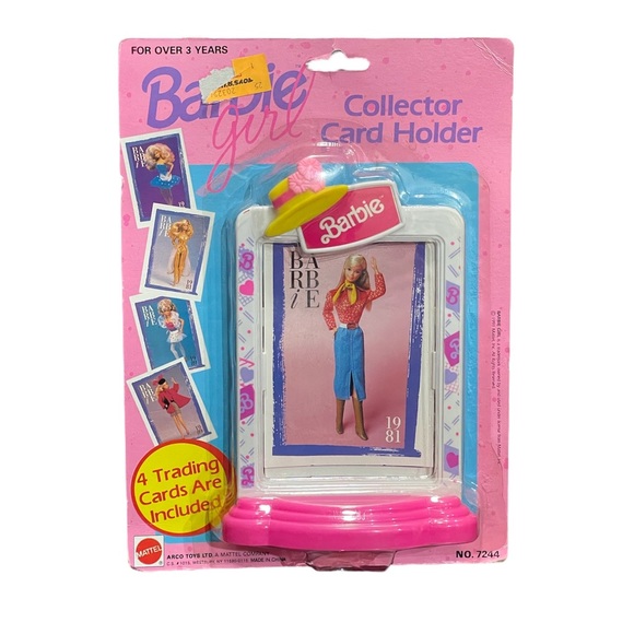 Barbie | Toys | Vintage 991 Barbie Girl Collector Card Holder | Poshmark